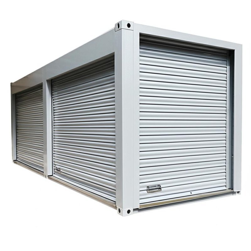 High Seismic Zone Ferrous Building Unit with Sliding Door Or Rolling ...